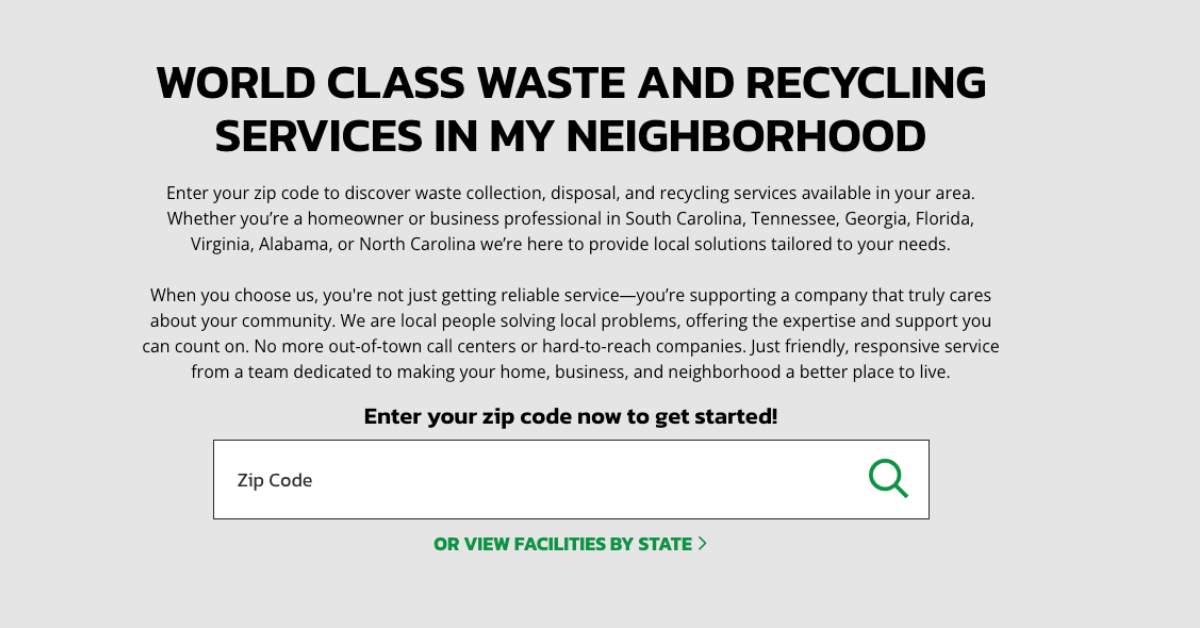Customize Your Own Waste Service with Capital Waste Services