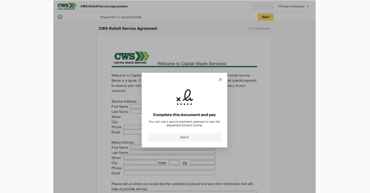 Roll-Off Dumpster Rental Guide | Capital Waste Services