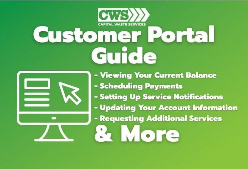 Capital Waste Services Customer Portal Guide